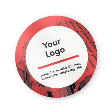 Flyer rond 20 cm, impression en ligne. Créez et commandez vos Flyer ...